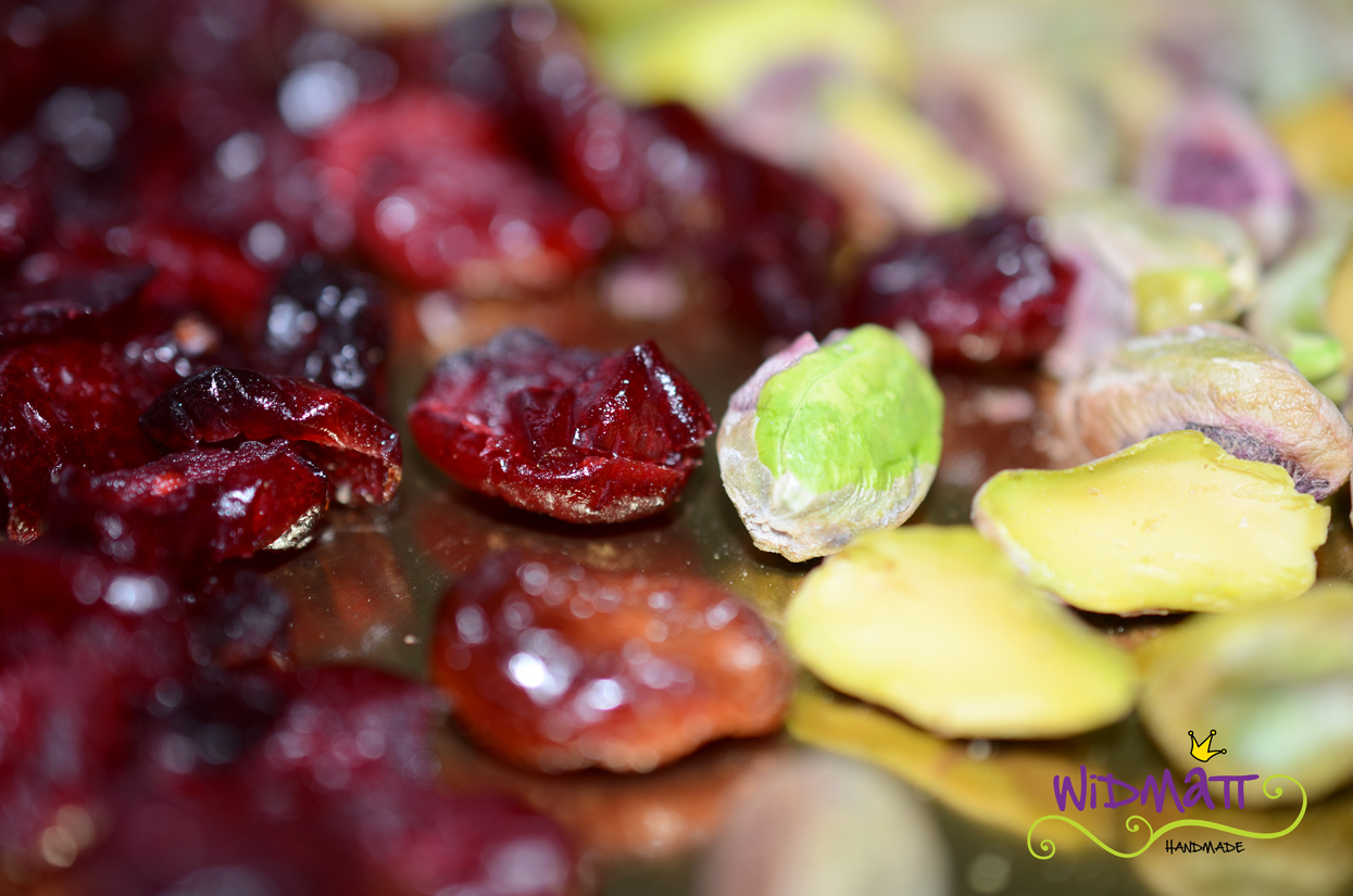Sablé mit Pistazien und Cranberry | widmatt