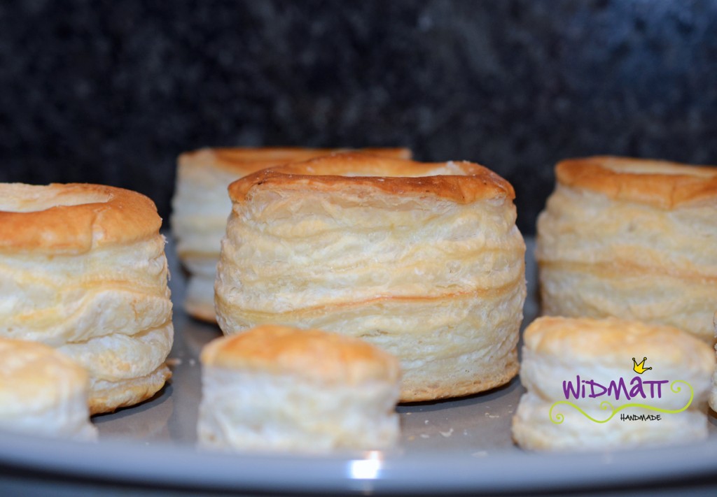 Vol au vent, Pastetli mit Brätchügeli und Gemüse | widmatt