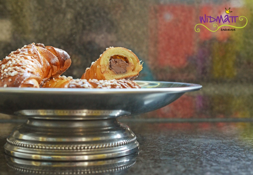 Süße Gipfeli mit Schokolade und Dulce de Lech | widmatt